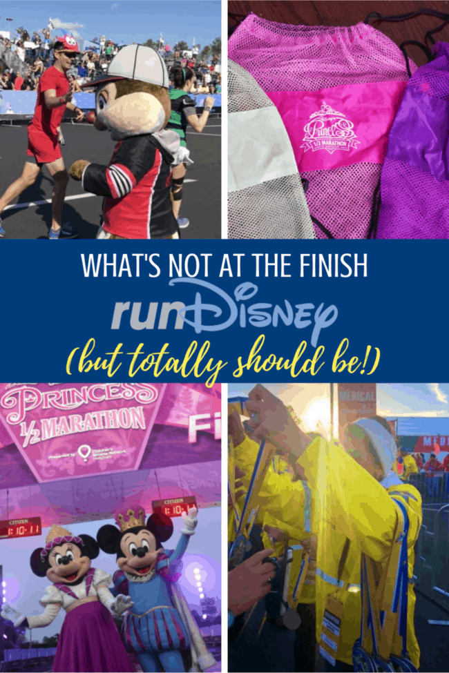 runDisney Finish Line Wish List