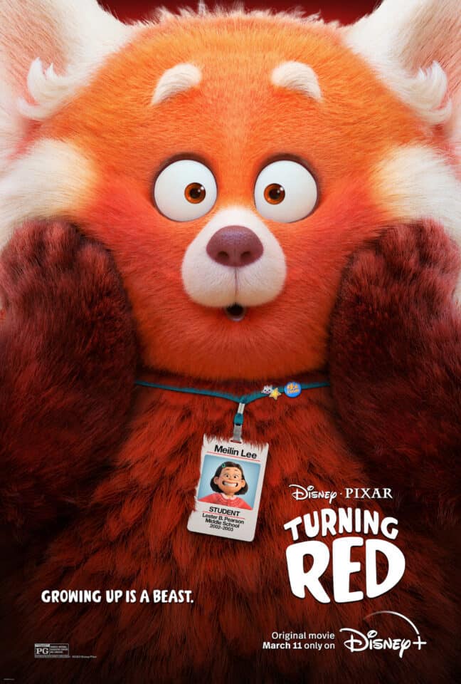 Free Turning Red Activity Pack and Coloring Sheets