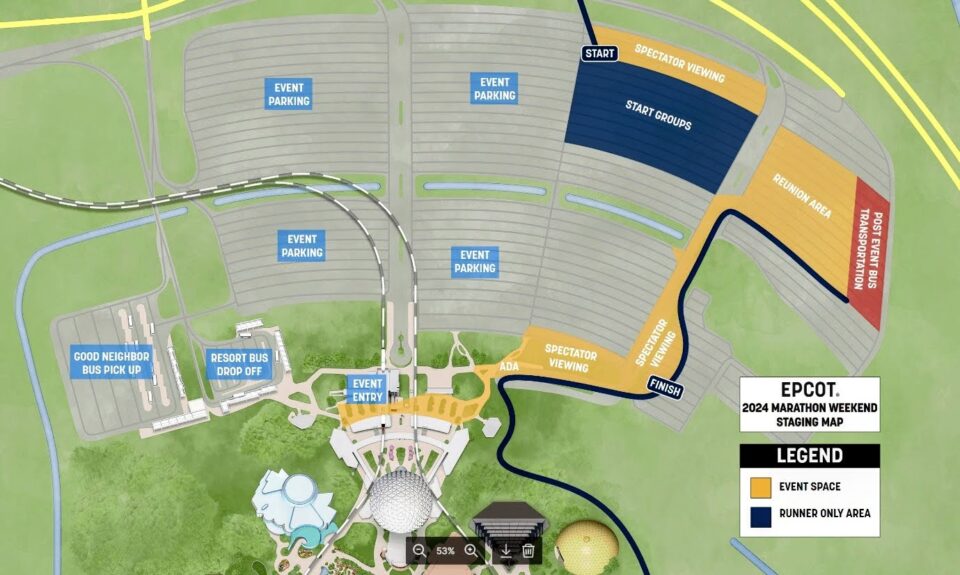 UPDATED! 2025 Walt Disney World Marathon Course Maps, Corrals, Event ...