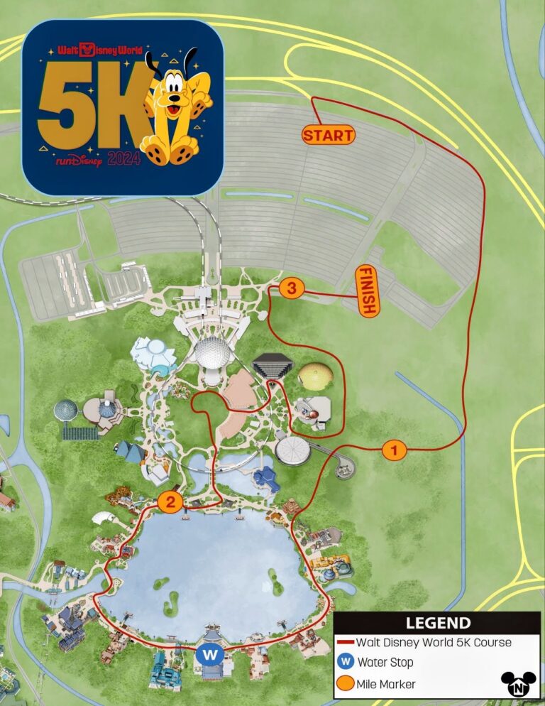 UPDATED! 2024 Walt Disney World Marathon Course Maps, Corrals, Event ...