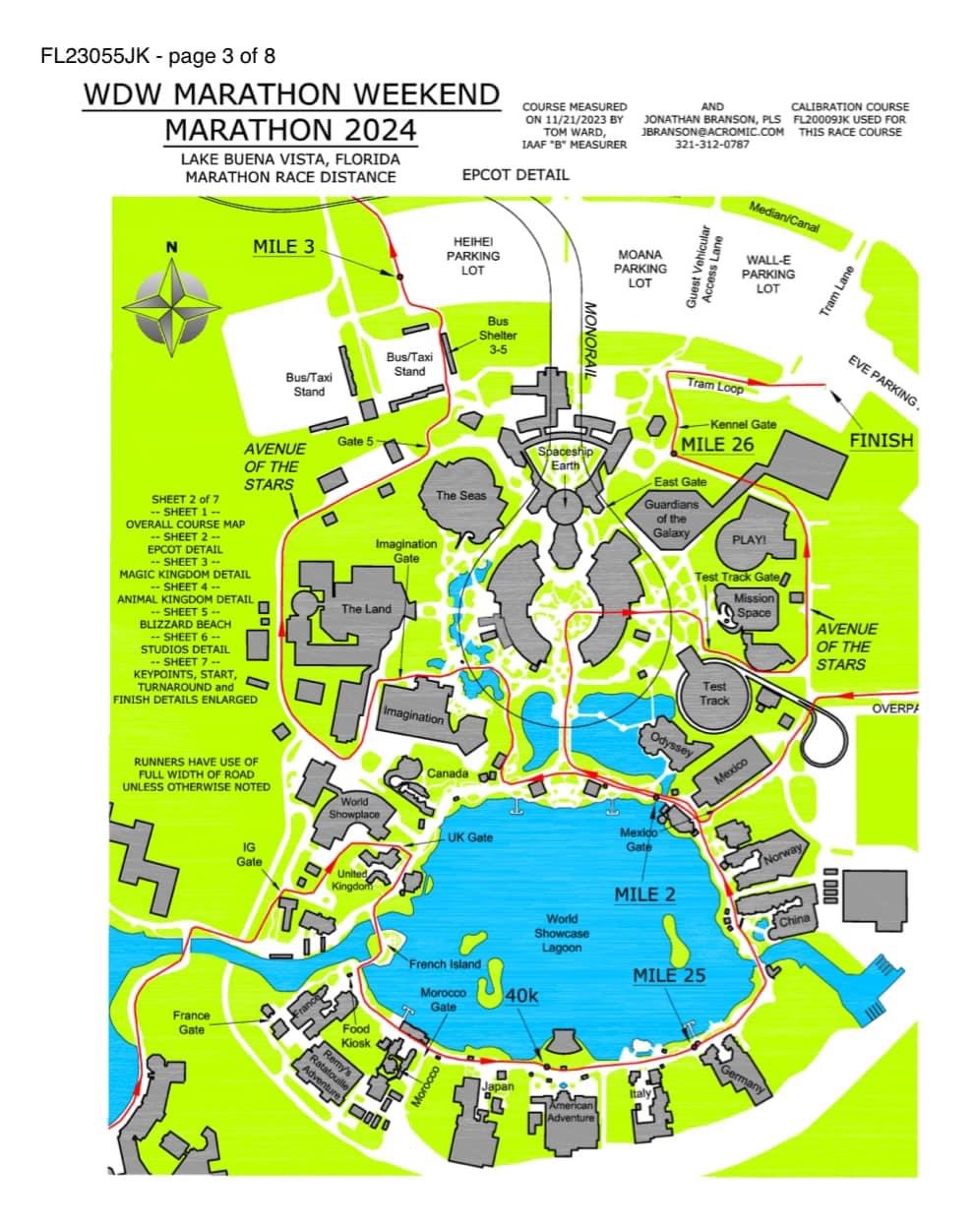 UPDATED! 2024 Walt Disney World Marathon Course Maps, Corrals, Event ...