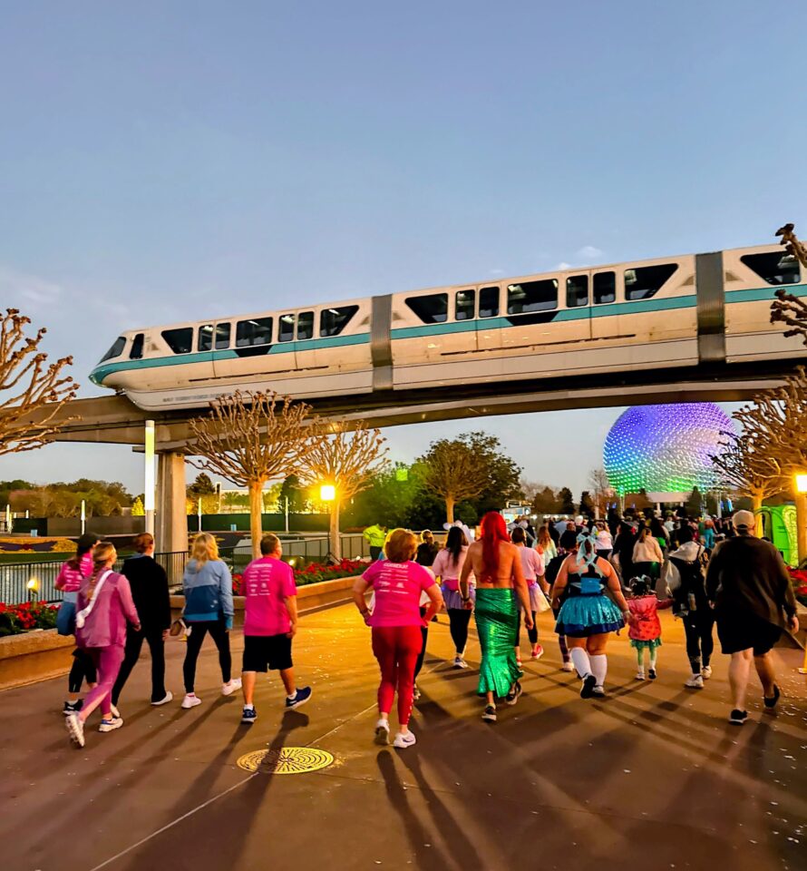 2025 Walt Disney World Marathon Course Map: Caution, Runners, BIG ...