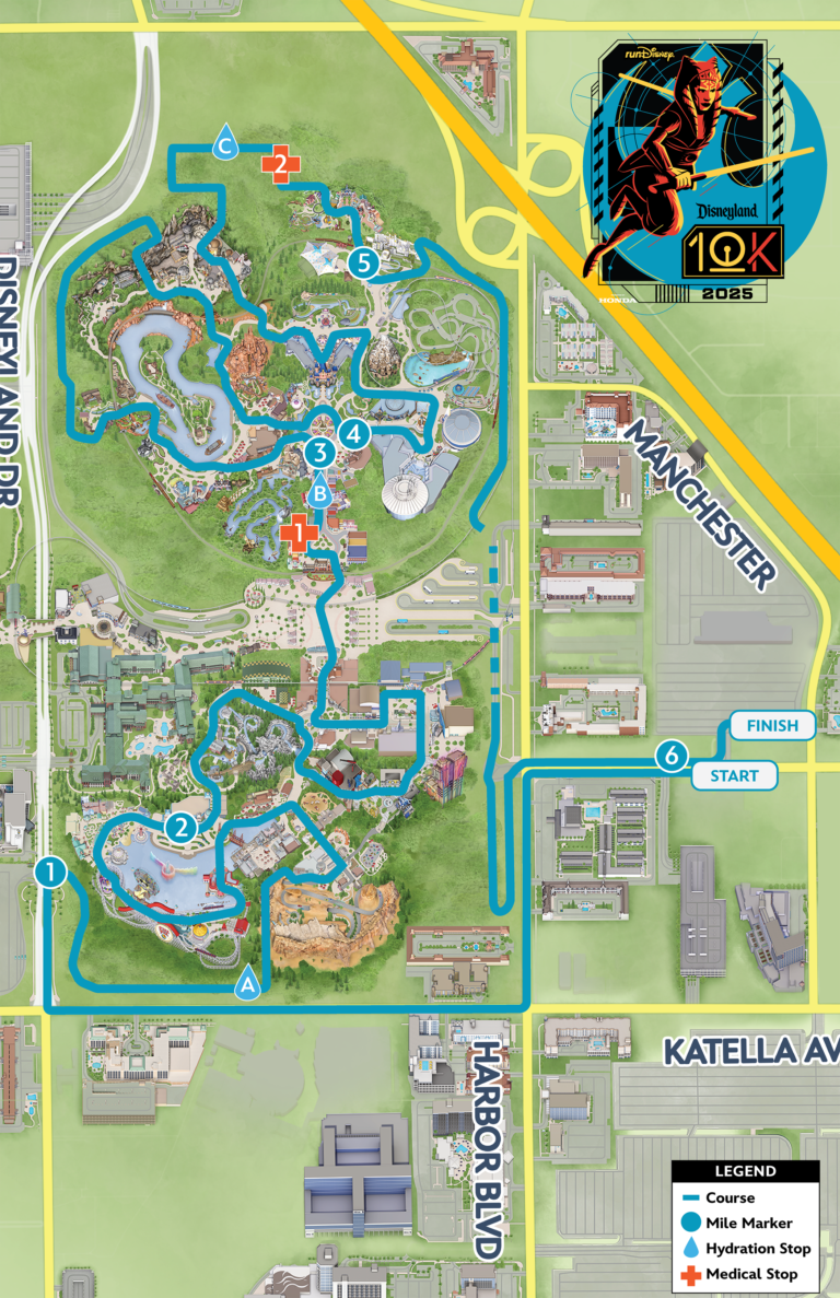 2025 Disneyland Half Marathon Course Maps, Event Guide and More!
