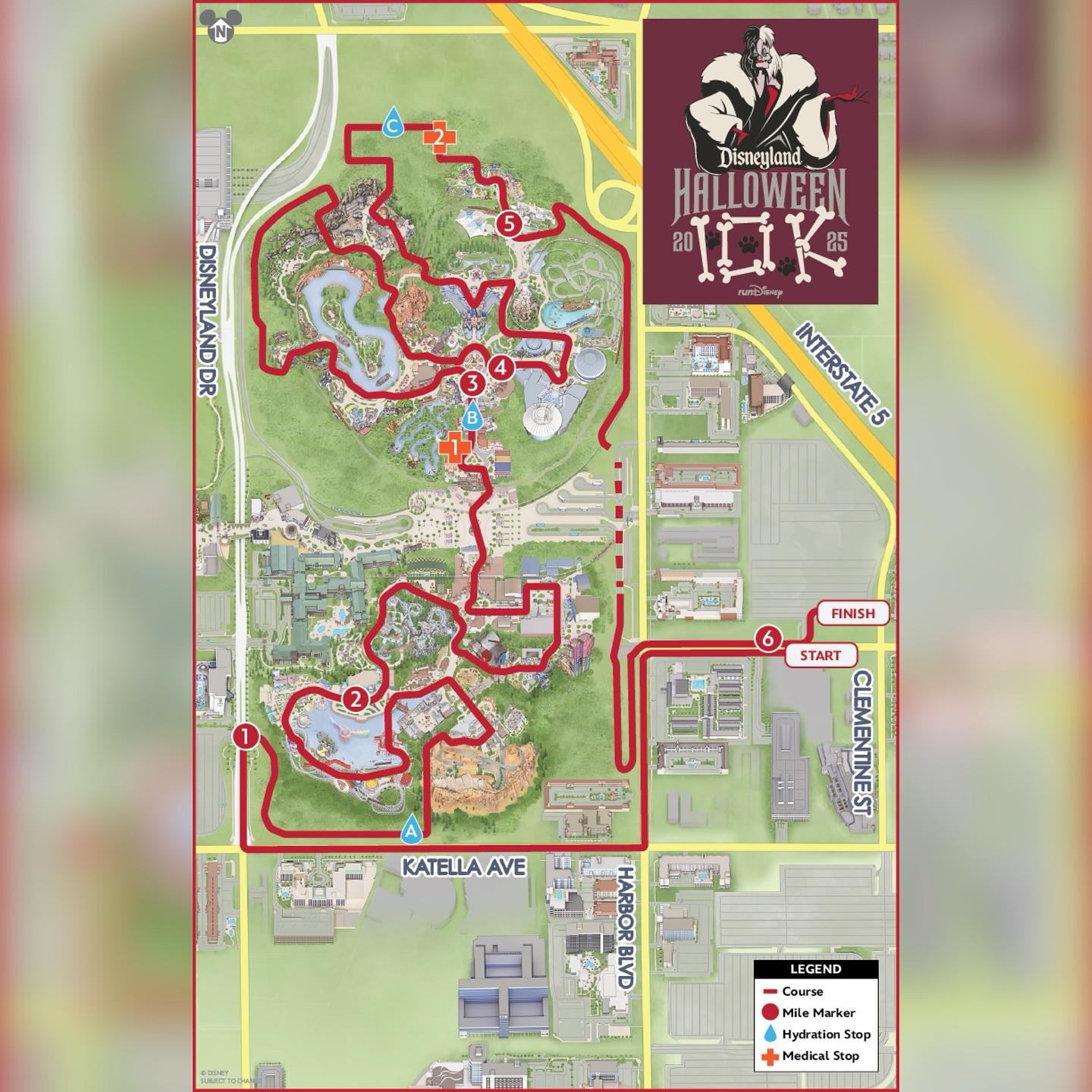 2025 Disneyland Halloween Half Marathon Course Maps, Event Guide and More!